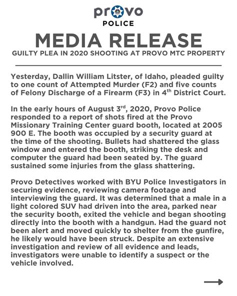 Provo Police Department Added A Provo Police Department