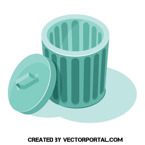 Trash Can Clip Art Royalty Free Stock Vector Images And Clip Art