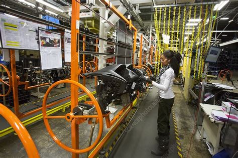 Car Dashboard Assembly Line Stock Image C0210144 Science Photo