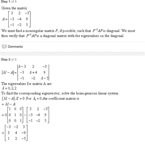 Solved I Am Confused Of Two Things Why Is Det Lambda A Chegg Com