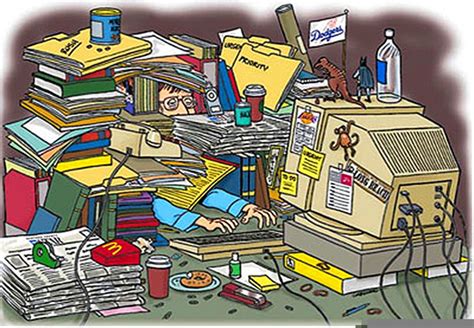 Messy Office Desk Clipart Free Images At Vector Clip Art