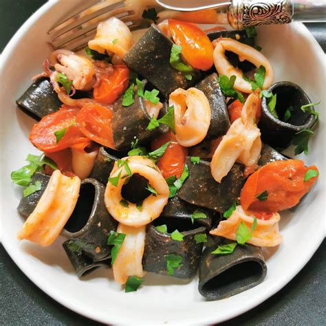Easy Italian Squid Pasta Recipe From Abruzzo The Pasta Project