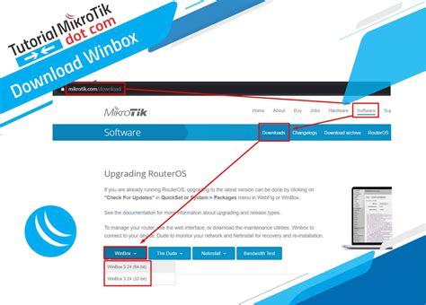 Inilah Link Download Winbox Mikrotik Terbaru 2023 Tutorial Mikrotik Indonesia