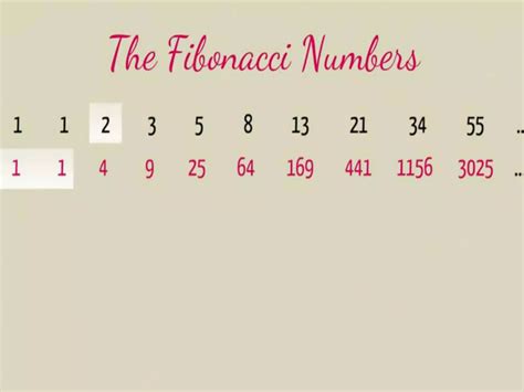 Fun With Maths Fibonacci Numbers Pptx