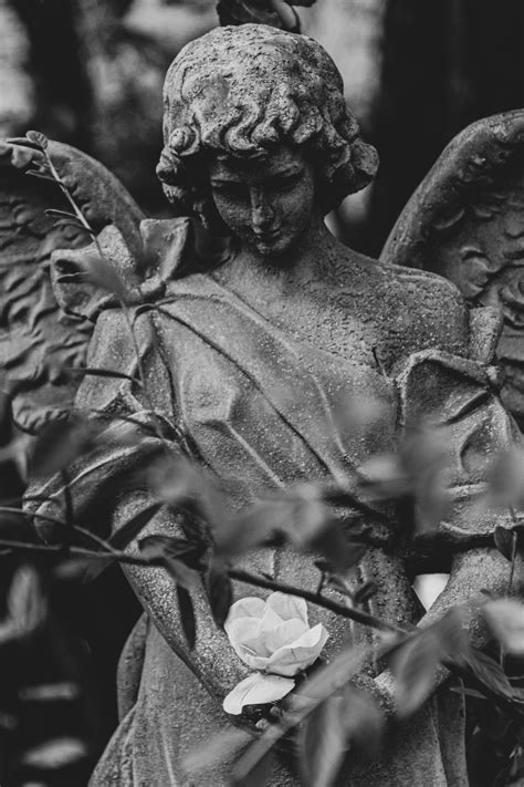 Grayscale Photo Of Woman Statue Photo Free Grey Image On Unsplash