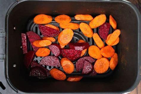 Honey Roasted Air Fryer Beets And Carrots Easy Side Dinners Done Quick