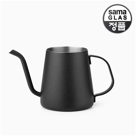 사마글라스 드립포트 핸드드립 주전자 300ml 블랙f121b 감도 깊은 취향 셀렉트샵 29cm