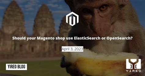 Should Your Magento Shop Use Elasticsearch Or Opensearch Yireo