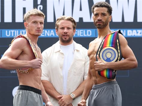 Photos Dalton Smith Sam Maxwell Set For Battle In Sheffield