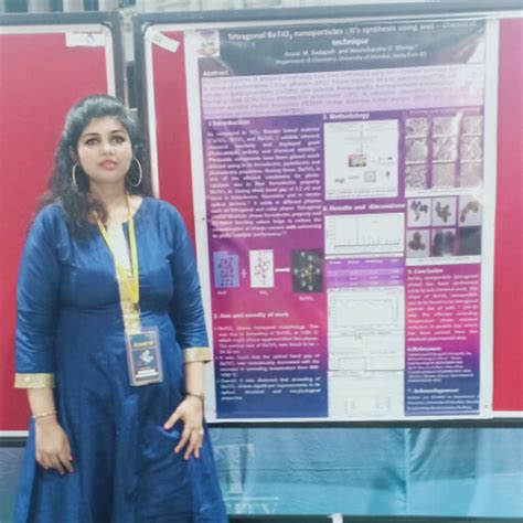 Aruna M Sudapalli Doctor Of Philosophy University Of Mumbai