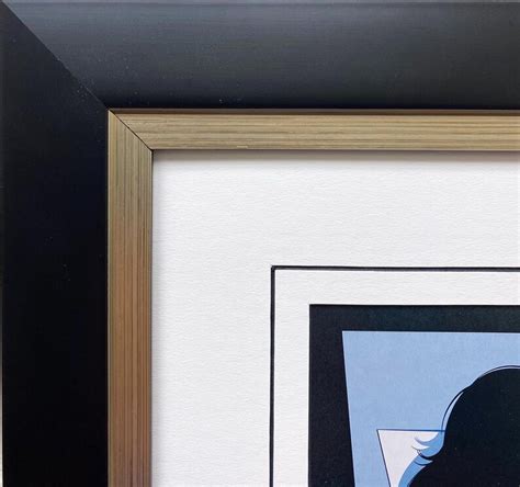 Patrick Nagel Joan Collins New Custom Framed Art Deco Print Etsy