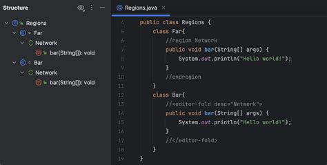 File Structure IntelliJ IDEA Documentation