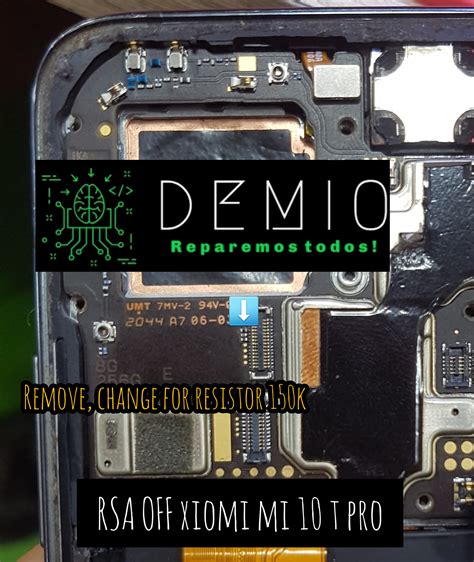 Mi 10t Pro Apollo Remover Resistencia Rsa