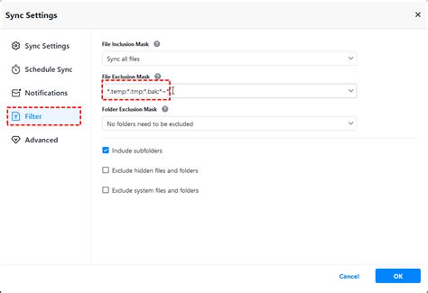 How To Exclude Filesfolders In Aomei Backupper