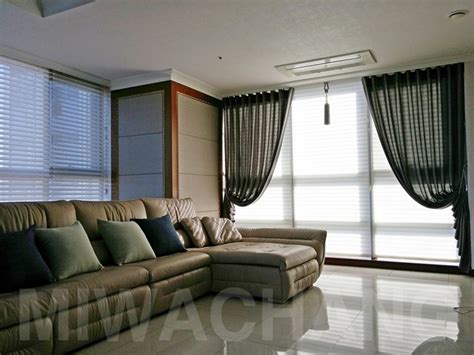 울산커튼 블라인드 미와창의 예쁜 아파트 거실 커텐 네이버 블로그