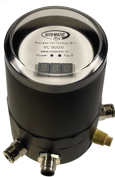 Sitomatic Positioner 24vdc 4 20ma Standard Size Spring Return Linear Dipr 9001 11l S06