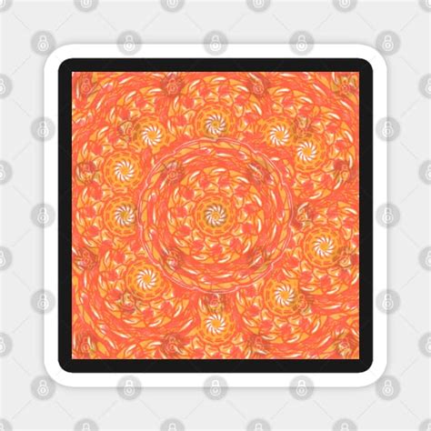Marigold Square Textile Pattern Dia De Los Muertos Magnet Teepublic