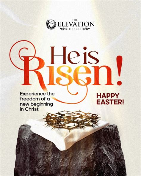 Easter Poster Design In 2024 Easter Poster Design Church Design Church Graphic Design