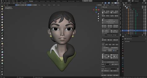 sculpt made with my sculpting workflow addon works in progress