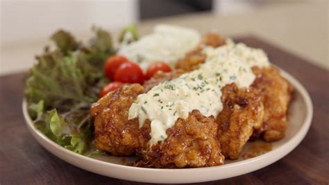 Chicken Nanban Fried Chicken With Tartar Sauce