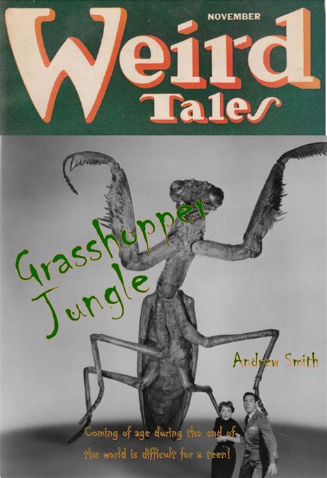 Asheville Represent — Grasshopper Jungle Is Made For Horror Pulp