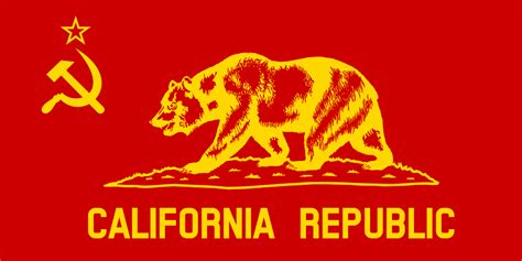 Fileflag Of Communist California Republicsvg Wikimedia Commons