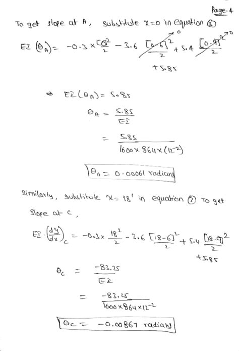 Problem 4 Use The Double Integration Method To Solve The Following Four