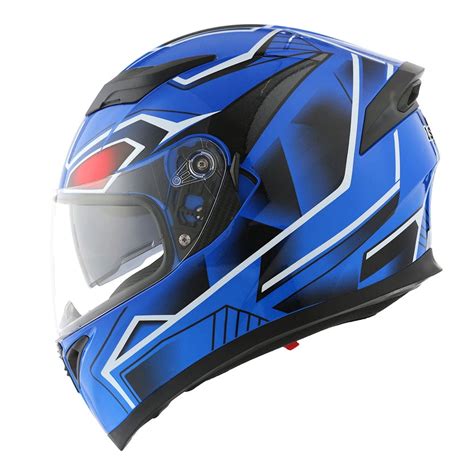 1storm Motorcycle Full Face Helmet Street Bike Dual Visorsun Shield N