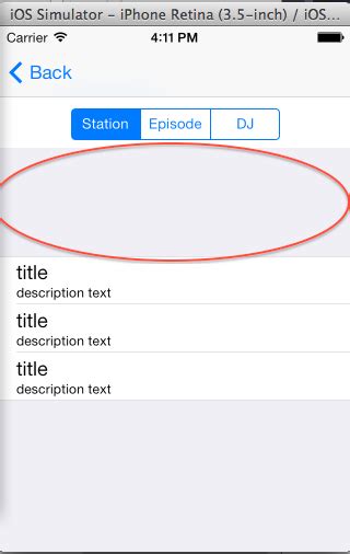 Ios Why Header Of A Section Of A Uitableview Is Abnormally Tall When The Uitableview Is