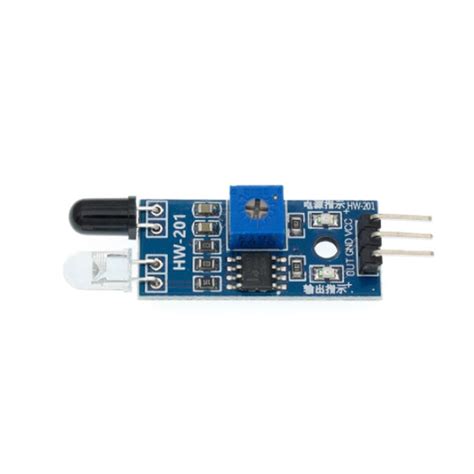hw 201 1pcs diy smart car robot reflective photoelectric 3pin ir