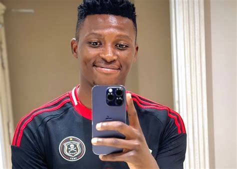 Picture Orlando Pirates Star In Brand New Kit
