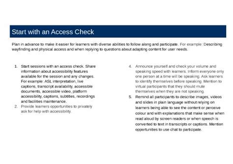 Information Ppt 47058 Powerpoint Accessibility Guide And Template