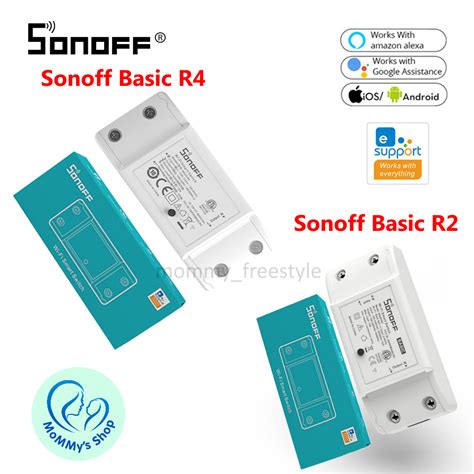 พร้อมส่งจากไทย Sonoff Basic R2 สวิทช์ Wi Fi รุ่น Basic R2 และ Basic R4 รุ่นใหม่ Shopee Thailand