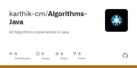 Github Karthik Cmalgorithms Java All Algorithms Implemented In Java