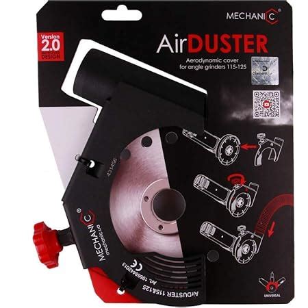 MECHANIC Air Duster Angle Grinder Suction Hood Dust Extractor 125 mm ...