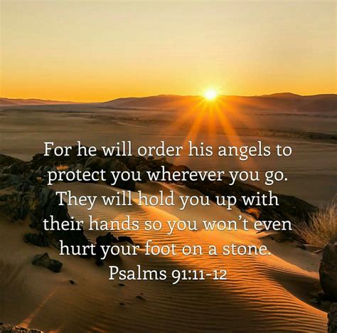 Psalm 9111 12 Psalms Psalm 9111 Favorite Bible Verses