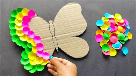 How To Make Paper Butterfly For Wall Hanging At Martha Chouinard Blog