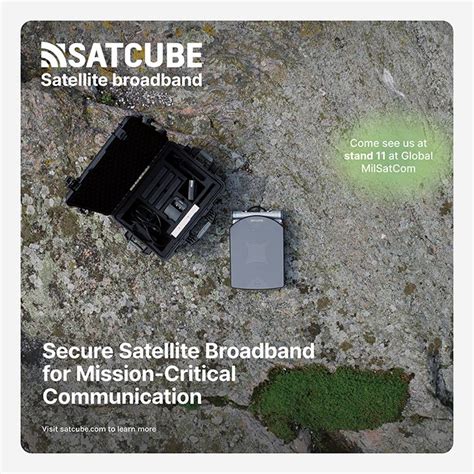 Globalmilsatcom Satellite Satcube Satcom Globalmilsatcom Satellitecommunications Global