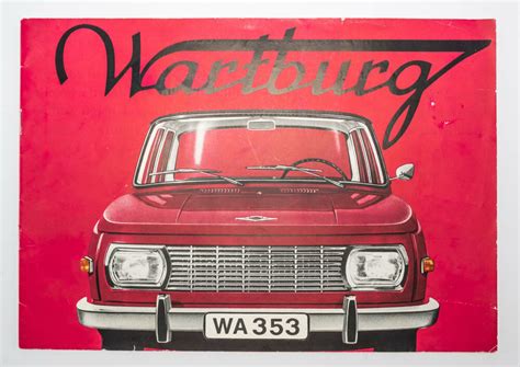 Broschüre Wartburg 353 | DDR Museum Berlin