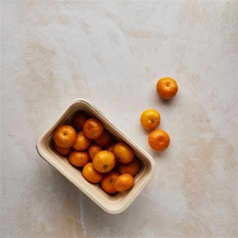 Mini Tangerines Food Flatlay Tangerines Food Photography