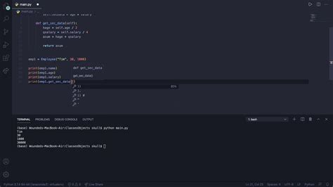 Classes And Objects Methods Functions Inside Classes Python Crash Course YouTube