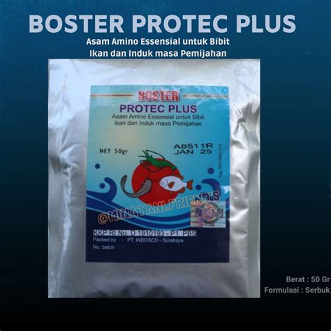Jual Protec Plus Boster Asam Amino Essential Untuk Benih Dan Induk Ikan