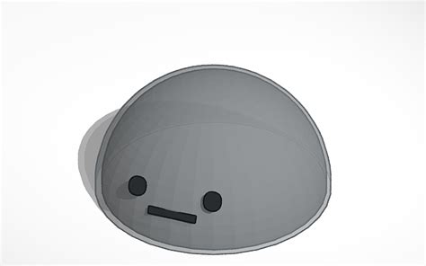 3d Design Grey Slime Tinkercad