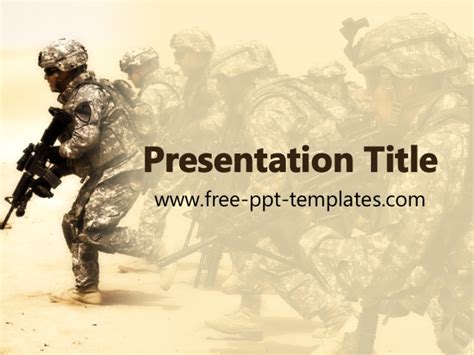 Free Army Ppt Templates Printable Templates