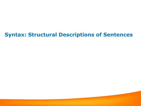 Syntax Ppt Programming Languages Computing