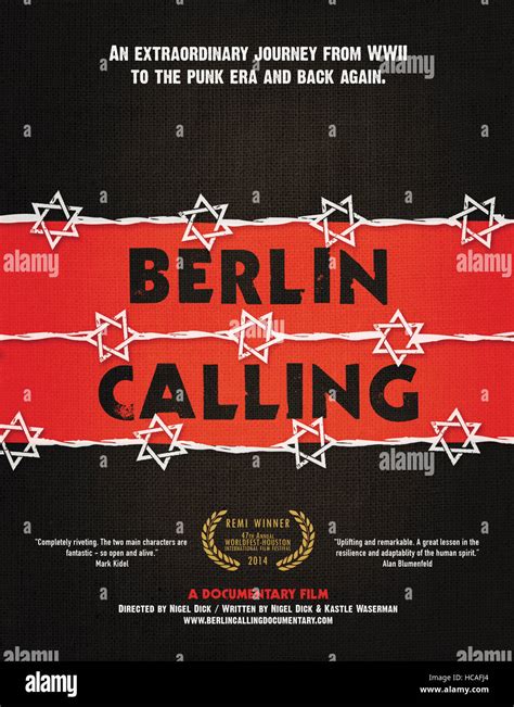 Berlin Calling Poster 2015 ©passion River Filmscourtesy Everett