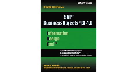 sap bi idt information design tool 4 creating business objects