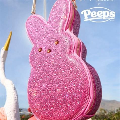 Betsey Johnson Bags Betsey Johnson Kitsch Peeps Pink Rhinestone