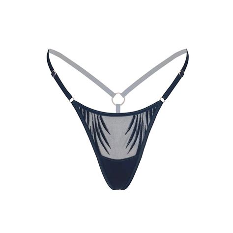 Ether Micro G Thong Black Monique Morin Lingerie Wolf And Badger