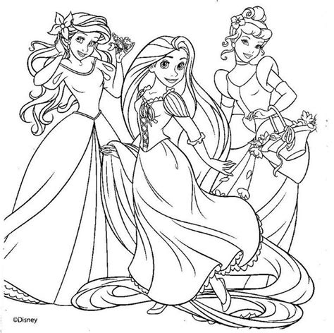 Dibujos De Princesas Disney Para Colorear E Imprimir Gratis 94e